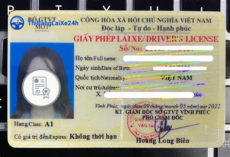 Bằng lái xe A1 giấy phép lái xe A1 là gì Phân biệt bằng A1 và A2