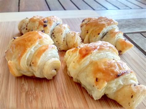 Mini Croissant De Chocolate Iguaria Receita E Culin Ria