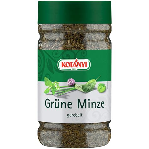 Transgourmet Österreich Kotányi Grüne Minze 800 ccm