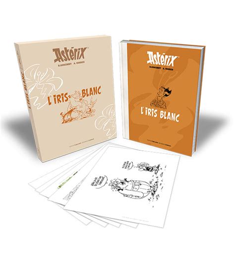 Nouvel album Astérix découvrez L Iris blanc hachette fr