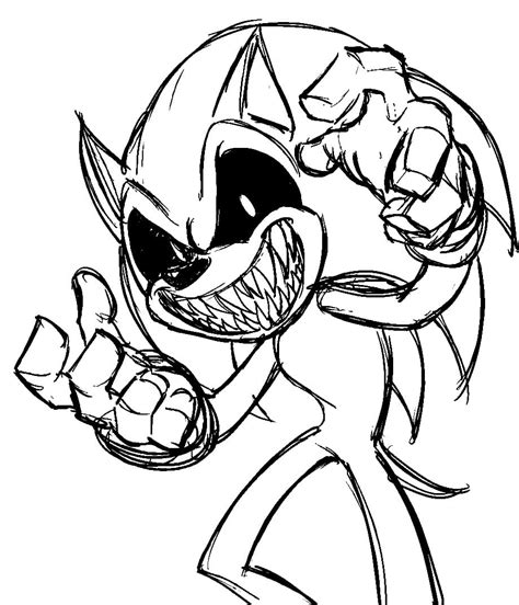 Desenhos De Sonic Exe Para Colorir Pintar E Imprimir Colorironline