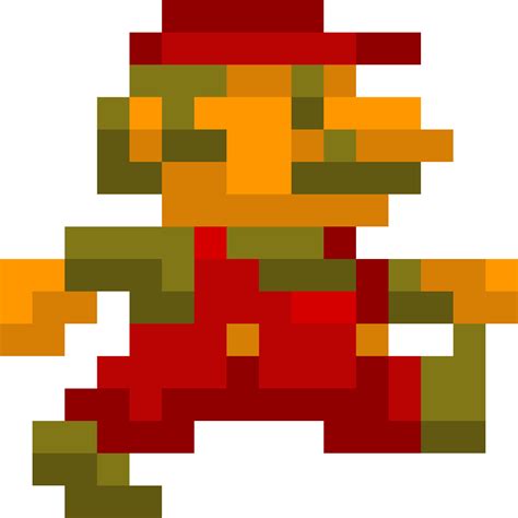 Pixilart Redrawn Mario Bros Sprite Sheet Small Mario By The Mario Guy