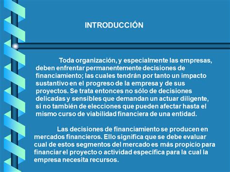 Decisiones En El Financiamiento PPT