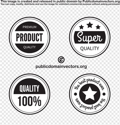 Etiquetas De Productos Supercalidad 100 Calidad Producto Premium