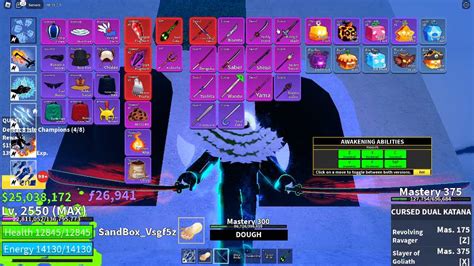 New Blox Fruit Update Level Max Shark V Awaken Dough