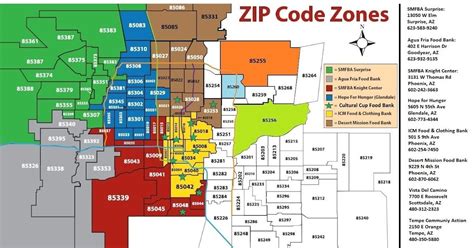 Arizona Zip Code Map Zone Map Images And Photos Finder