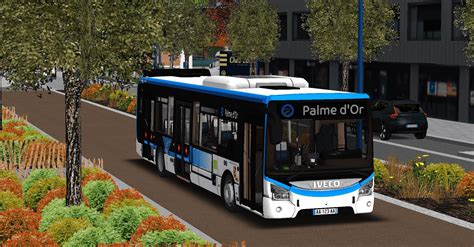 Livrée Palme d Or sur le Iveco Bus Urbanway Cursor Iveco Bus Urbanway