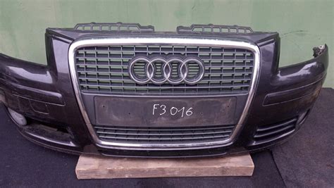 ZDERZAK PRZÓD PRZEDNI ATRAPA HALOGENY AUDI A3 8P PRZED LIFT 8P4807095