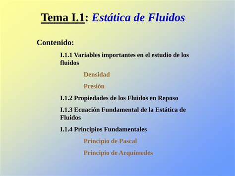 PDF Tema I 1 Estática de Fluidos Universidad de Sonorapaginas