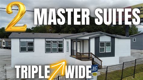 100 Among The TOP Triple Wide Mobile Homes That EXIST 2 Master Suites