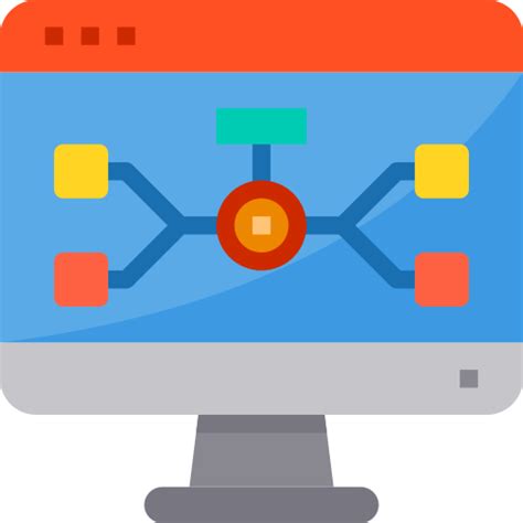 Icono De Diagrama De Flujo Itim2101 Flat
