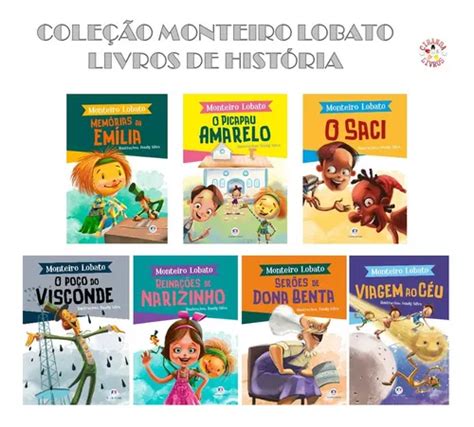 Cole O Monteiro Lobato Livros De Hist Ria Frete Gr Tis