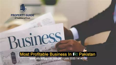 Most Profitable Business In Pakistan
