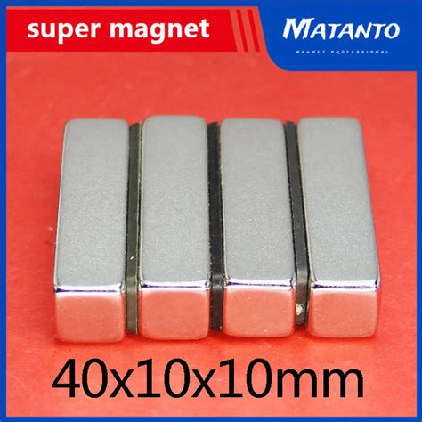 Pcs X X Block Super Strong Magnetic Magnets Mm Mm