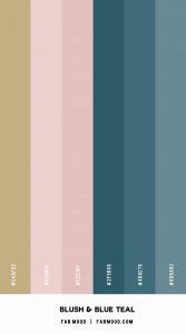 20 Best Bedroom Colour Combination Ideas Blue Teal And Blush Bedroom