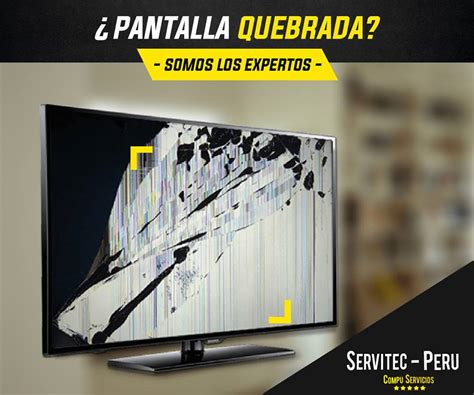 Como Arreglar Pantalla Rota De Tv Listapara