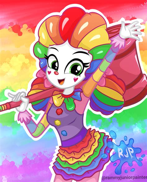 3052376 Safe Artist Rjp Rammy Oc Oc Rainella Human Equestria