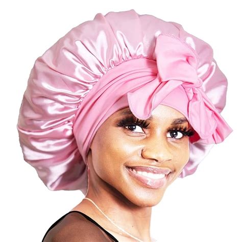 Amazon BONNET QUEEN Silk Bonnet For Sleeping Satin Bonnet Hair