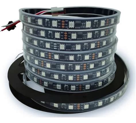 Fita Led Ws2811 Endereçável 12v 5m 300leds Silicone Ip67 Frete grátis