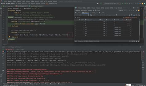 error updating database cause java sql sqlexception column count doesn‘t match value count a