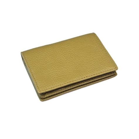 Kaki Porte carte bancaire en cuir 100 véritable grande capacité