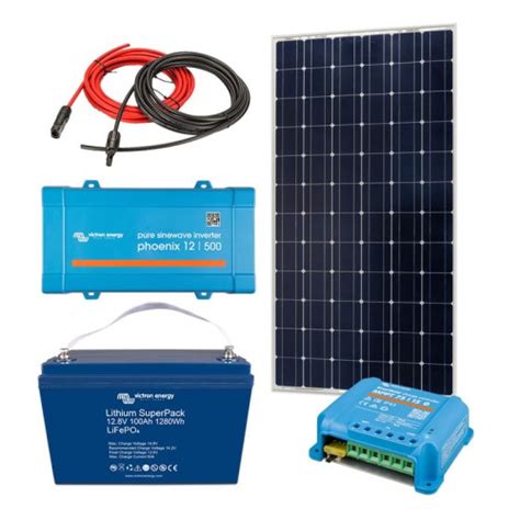 Zestaw Hybrydowy Do Kampera 1300W Panel Solarny 175W Akumulator 110Ah