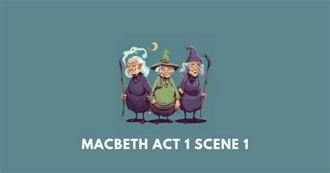 Macbeth Act 1 Scene 1 ISC Class 11 Workbook Answers