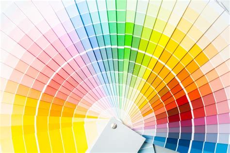 Paleta De Cores Guia Da Cor Amostras Da Pintura Catálogo Da Cor