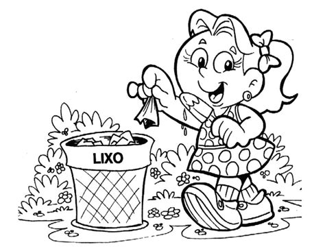 Desenhos De Meio Ambiente Para Colorir E Imprimir Colorironline