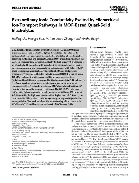 Extraordinary Ionic Conductivity Excited By Hierarchical Ion Transport