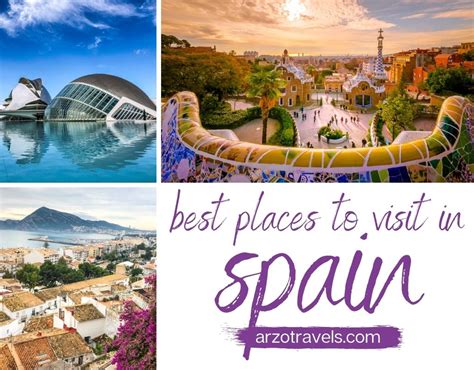 Best Places To Visit In Spain Arzo Travels