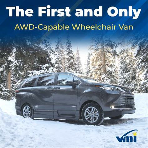 Toyota Sienna Awd Wheelchair Accessible Van All Wheel Drive