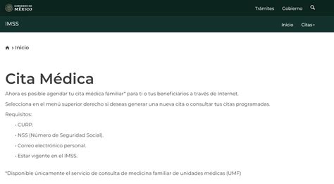 Cómo sacar una cita en el IMSS Por Internet 2024 elyex