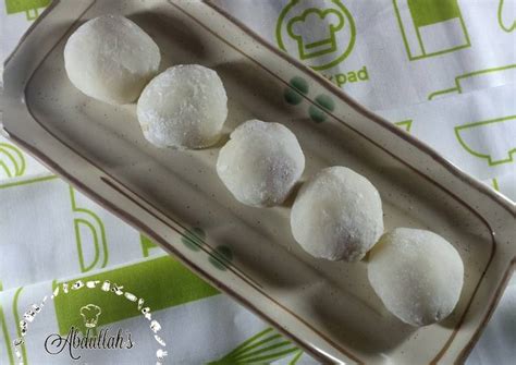Cara Membuat Mochi Isi Kacang Tanah Yang Gurih