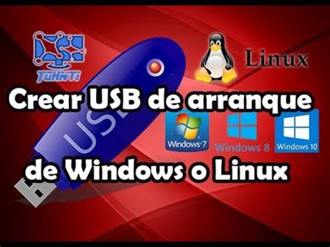 Cómo crear un USB de arranque para instalar Windows o Linux fácil y