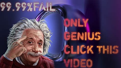 Only A Genius Can Answer This Question Intelligent Test Brain