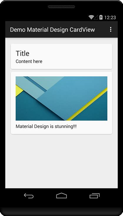 Android Recyclerview And Cardview Tutorial