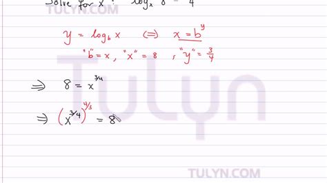 solving logarithmic equations 5 youtube