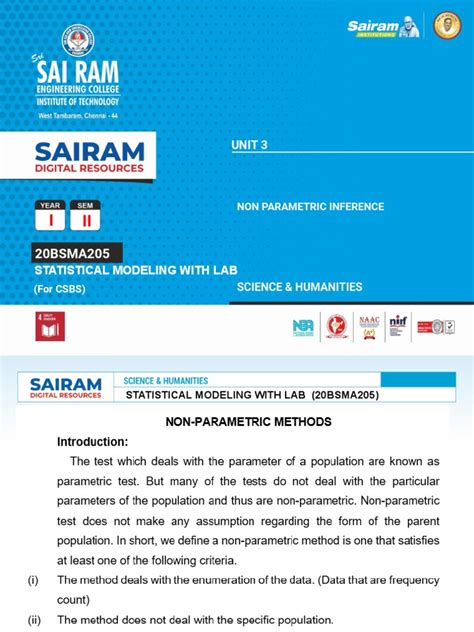 non parametric inference full pdf nonparametric statistics statistical hypothesis testing