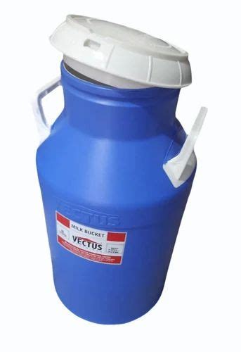 Blue Vectus Hdpe Milk Can Capacity In Litres L At Rs In Panipat