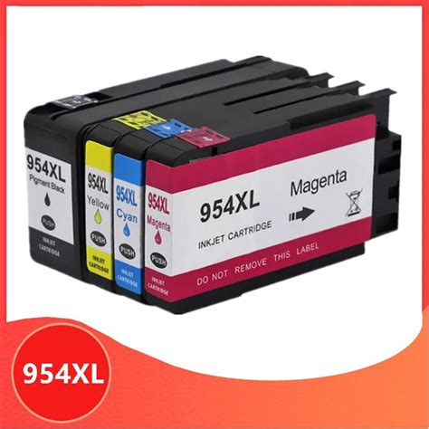 Cartucho de tinta 954 xl 954xl compatível hp officejet pro 7740