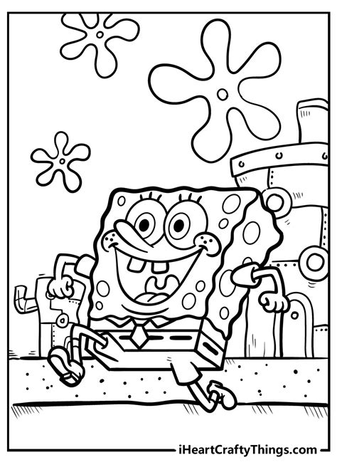 20 Super Fun Spongebob Coloring Pages