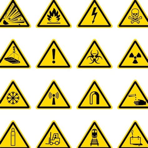 Descubre los signos de peligro interpretación de los colores de