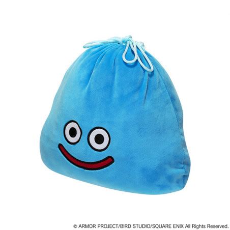 Kinchaku Pouch Dragon Quest Smile Slime Meccha Japan