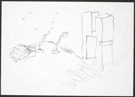Tegning New York 1984 Lone Høyer Hansen SMK Open