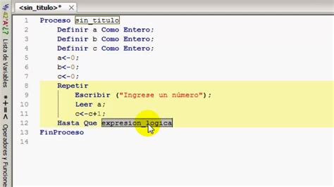 Pseint Estructuras De Control Condicionales O Repetitivos TriSabio