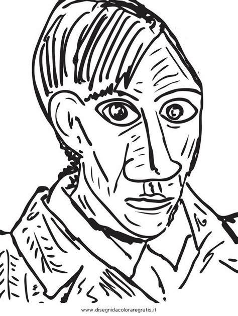 Disegno Pablo Picasso 1 Categoria Misti Da Colorare