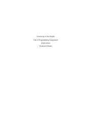 CS2204 Written Assignment Unit 6 Third Issue Docx University Of The