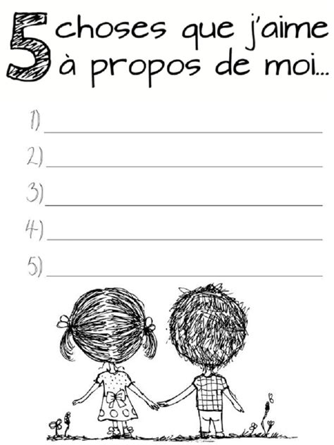 Activités pour développer l estime de soi des enfants