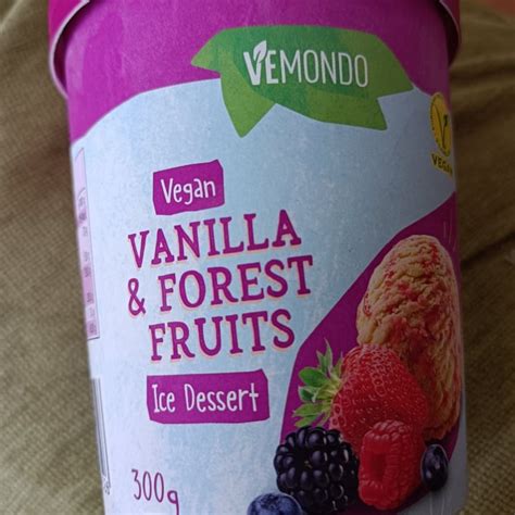 Vemondo Vegan Ice Cream Vanilla Forest Fruits Review Abillion